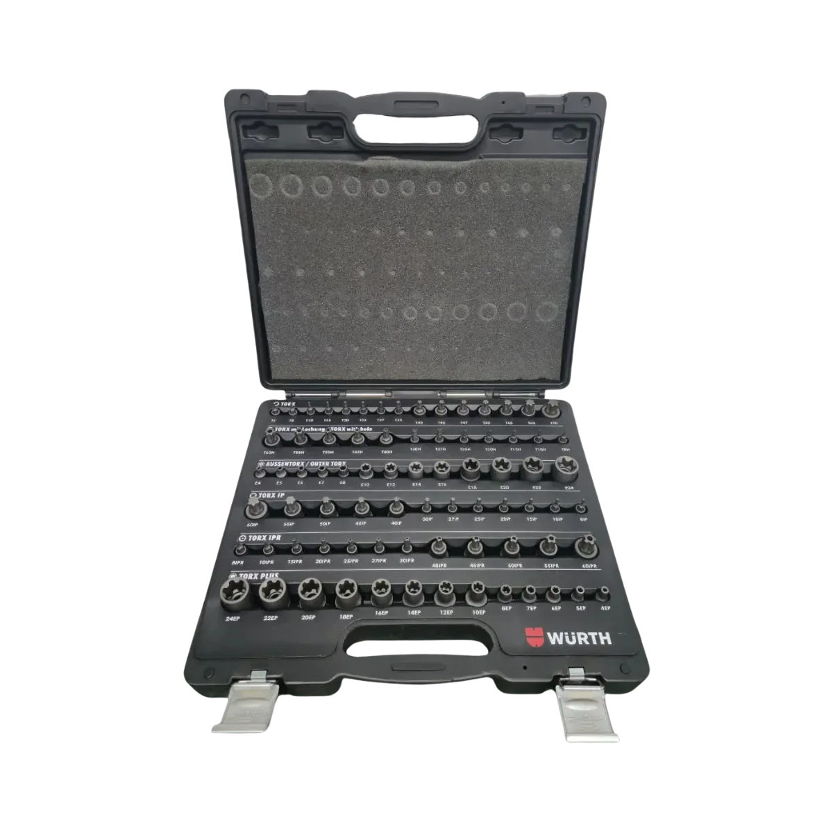 Würth Torx Socket Wrench And Bit Set - 77 Pieces – SAF Motors